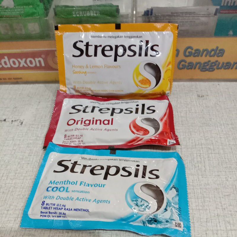 Jual permen strepsils isi 8butir | Shopee Indonesia