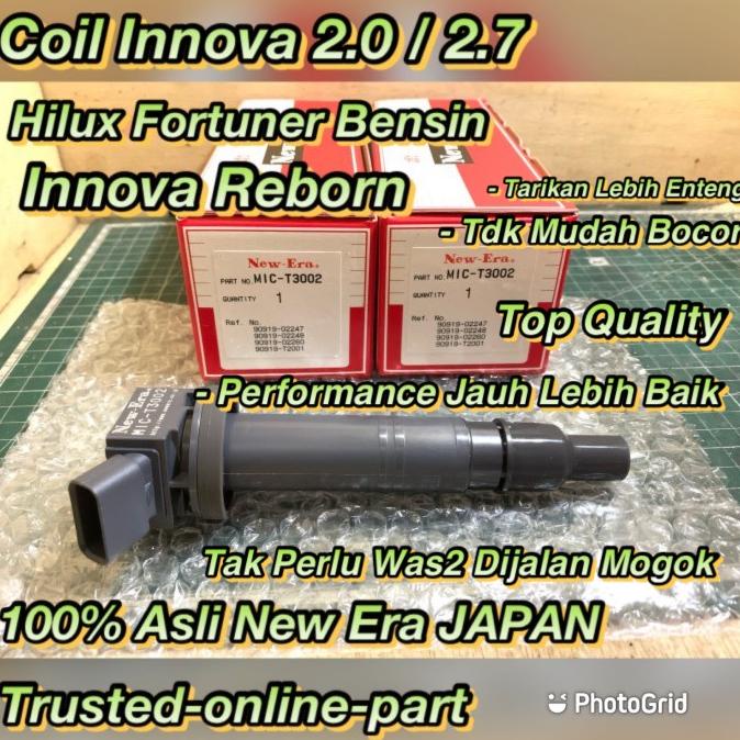 Jual Coil Innova Fortuner Hilux SC 100% Asli New Era JAPAN | Shopee ...