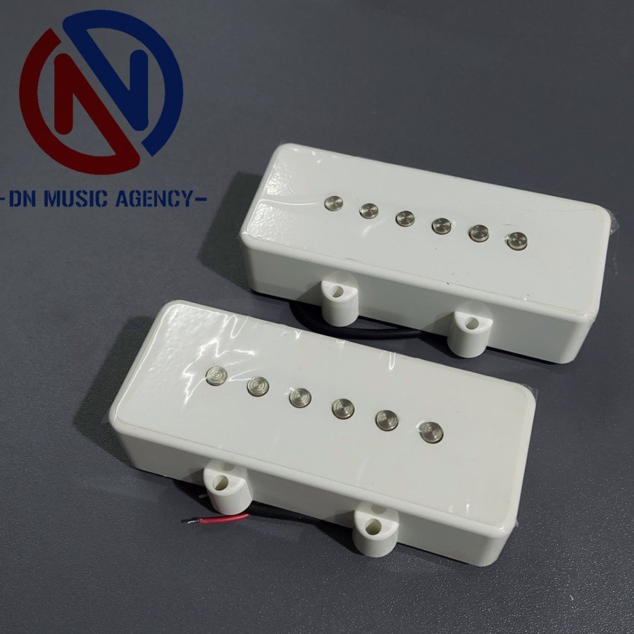 Jual Jazzmaster gitar pickup set white original style P90 | Shopee ...
