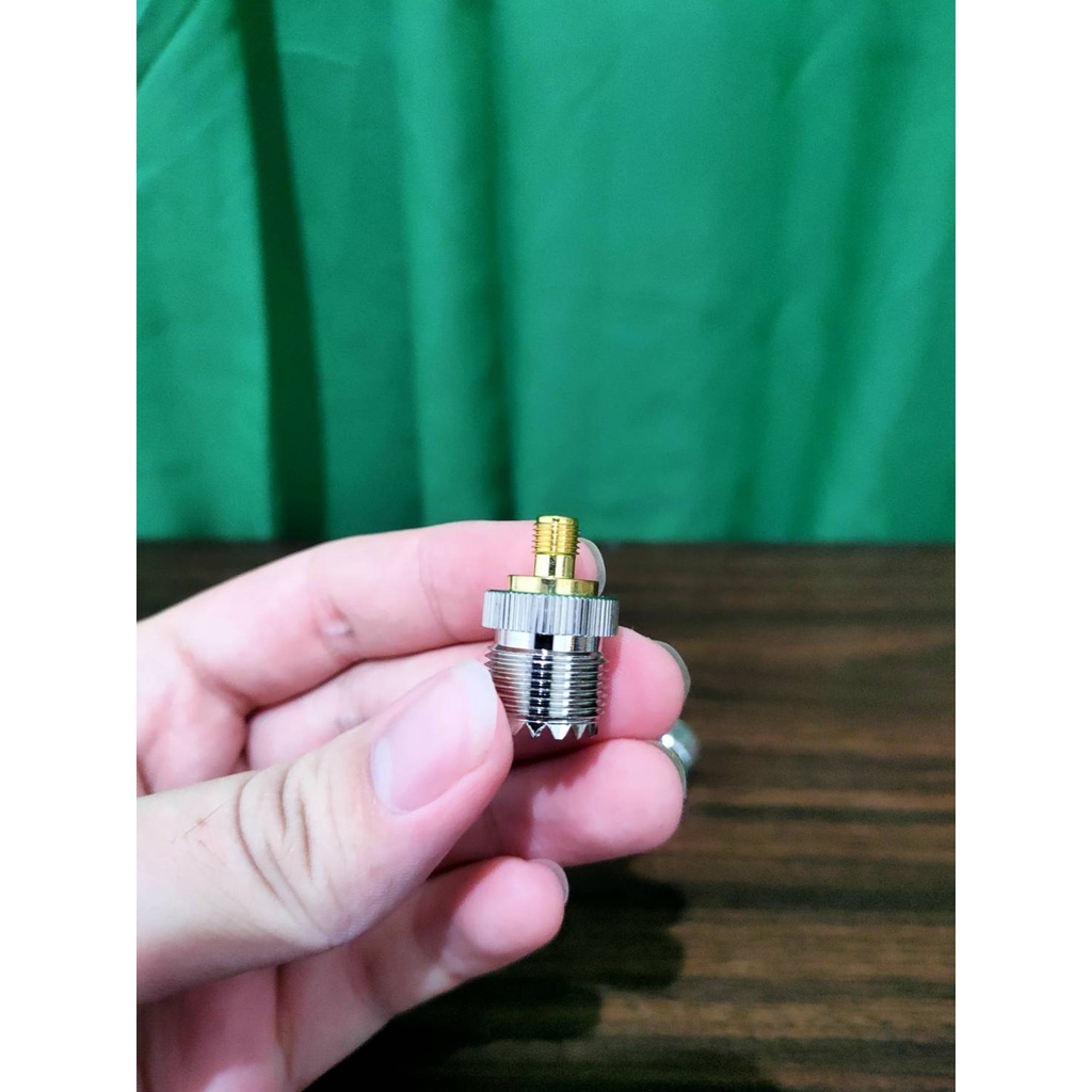 Jual Konektor PL259 to Sma female, sambungan Ht ke antena luar | Shopee Indonesia