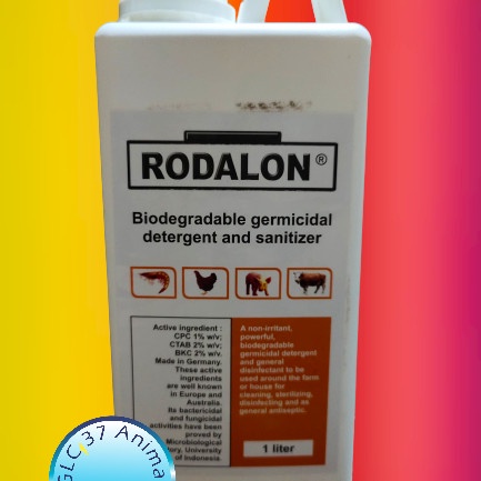 Jual RODALON 1liter desinfektan pembasmi bakteri virus fungi yang aman ...