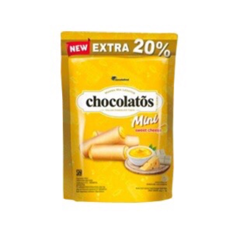 Jual Chocolatos wafer roll mini cheese 65g | Shopee Indonesia