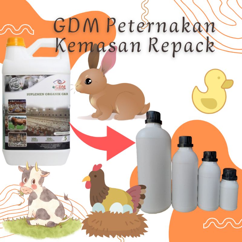 Jual 1L SUPLEMEN ORGANIK GDM UNTUK PETERNAKAN (HEWAN PELIHARAAN ...