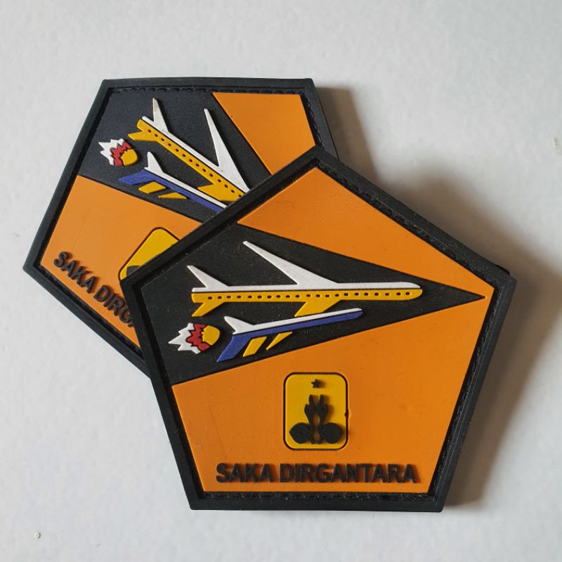 Jual patch rubber logo saka dirgantara pramuka - scout - tempelan ...