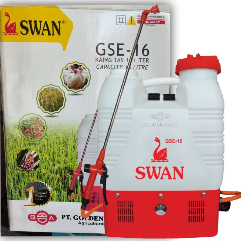 Jual Sprayer Swan Elektrik 16 Liter Original Semprotan Kebun Sawah Hama ...