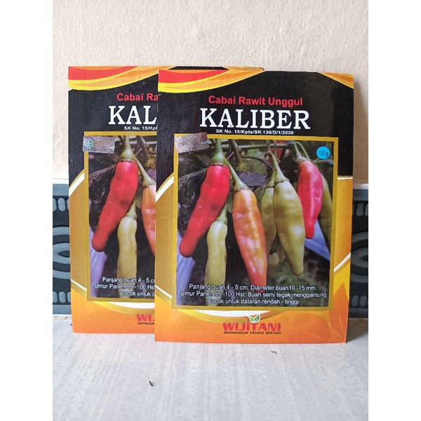 Jual KALIBER BENIH CABAI RAWIT -10 GRM(original kemasan pabrik ...