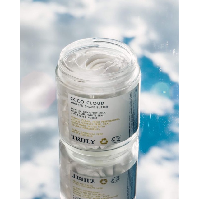 Jual Truly beauty Coco Cloud Whipped Luxury Shave Butter Super-Smoothing Shave Cream1.3 Oz / 38 ...