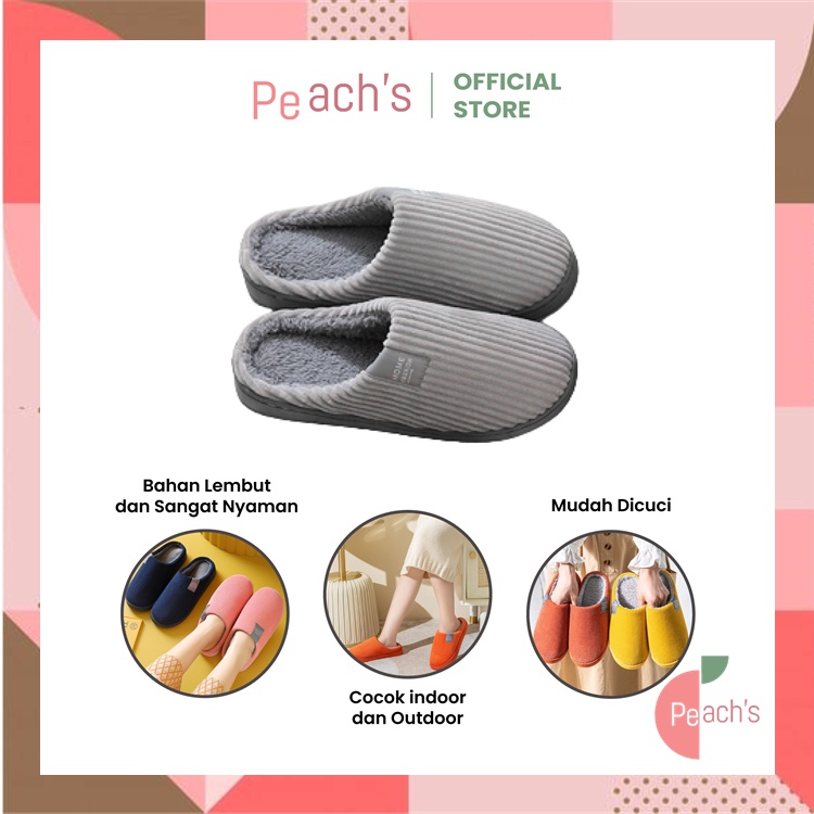 Jual PEACH - Sandal Empuk / Sandal Rumah / Sandal Wanita & Pria ...