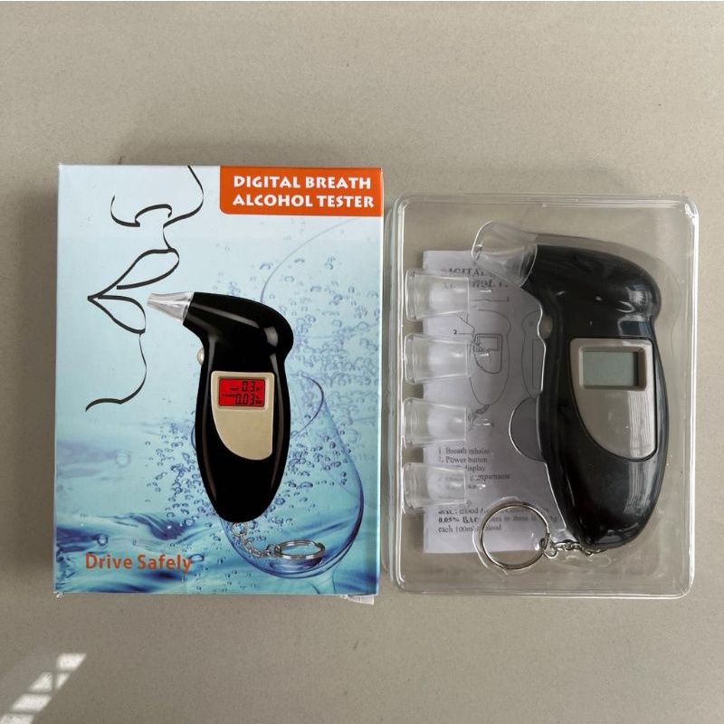 Jual Digital Alcohol Breath Tester / Alat Tes Kadar Alkohol | Shopee ...