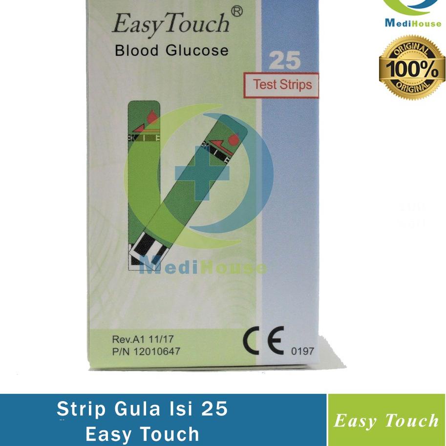 Jual AFF145 Strip Gula Darah Easy Touch Glucose EasyTouch || | Shopee ...