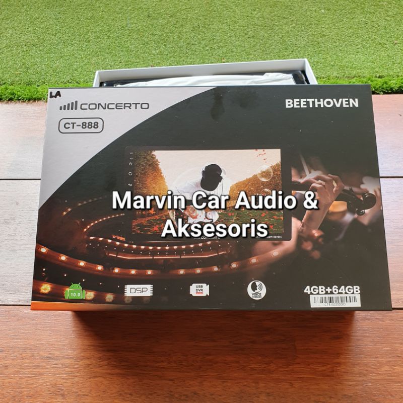 Jual Head Unit Android CONCERTO CT-888 BEETHOVEN 4/64GB 9 NCH | Shopee ...