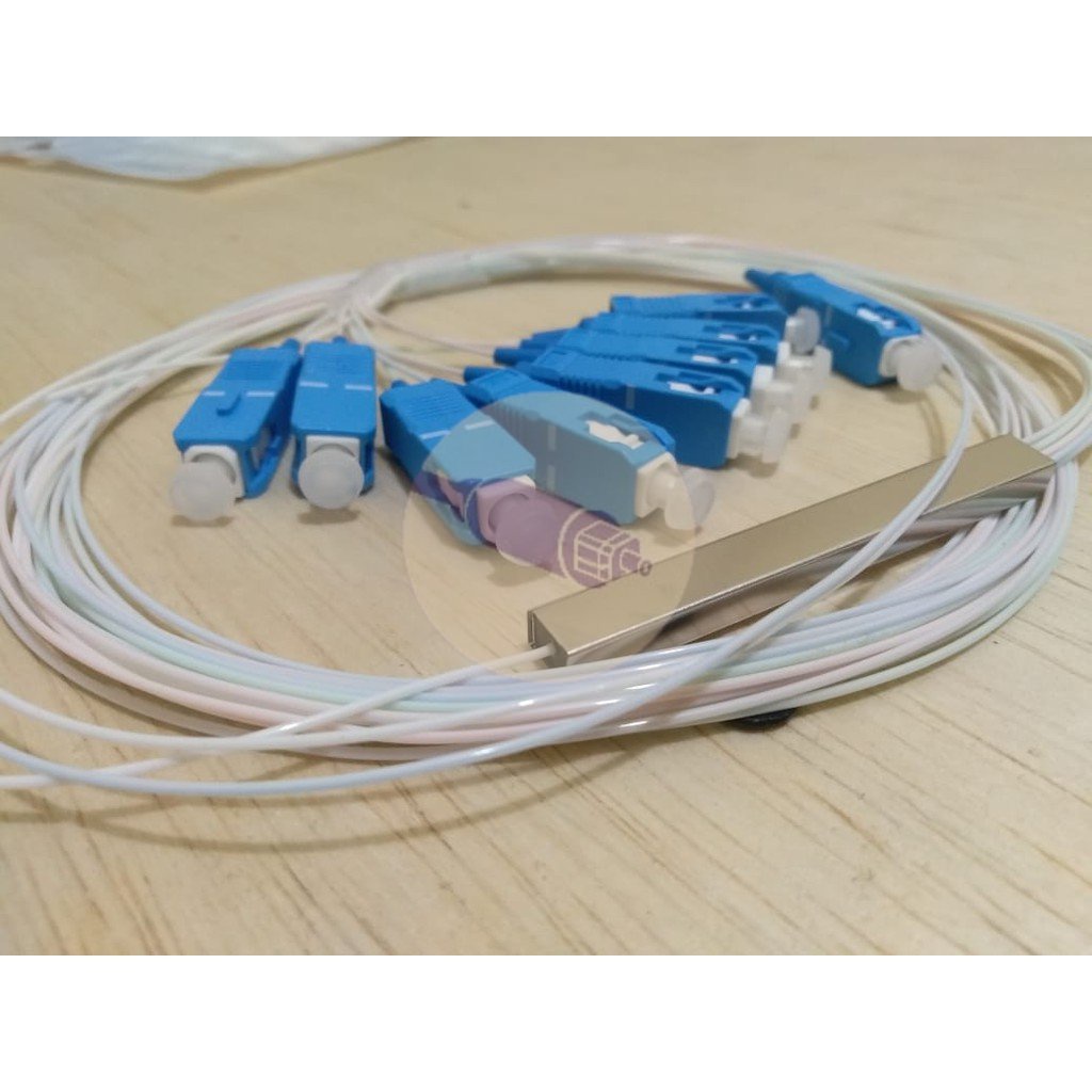 Jual PLC Splitter 1:8 SC-UPC / Passive Splitter 1:8 SC-UPC / FO PLC ...