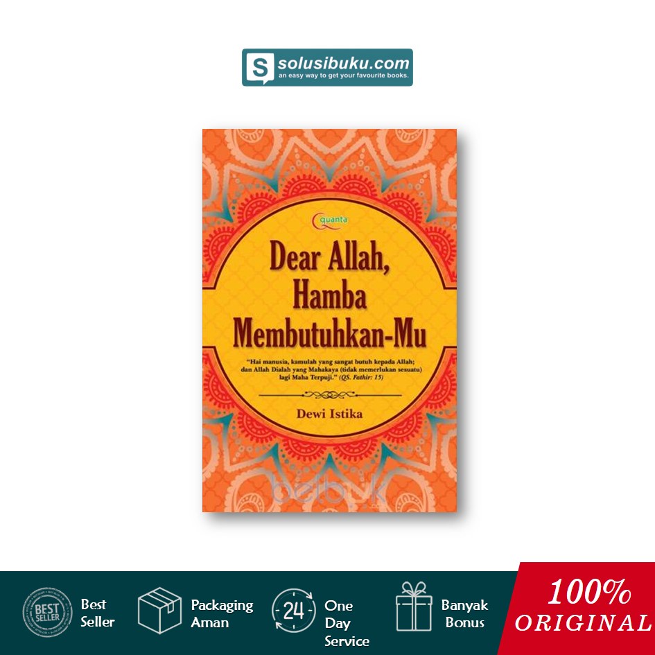 Jual Buku Dear Allah, Hamba Membutuhkan-Mu (CL) | Shopee Indonesia