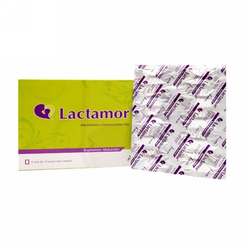 Jual LACTAMOR TABLET / Asi Booster / Pelancar Asi (1strip) | Shopee ...