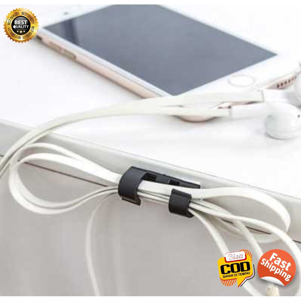 Jual Cable Clip Kabel Manajemen Organizer Management Cord Holder ...