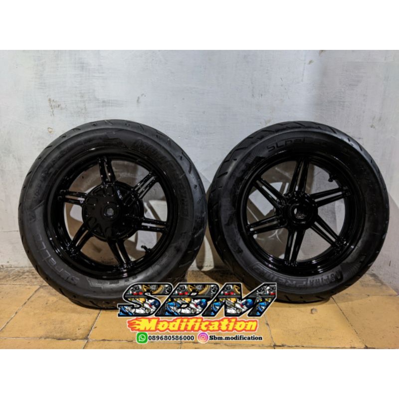 Jual Velg Ring 12 Yamaha Fino Thailand Pnp Mio Sporty Smile Fino Soul ...