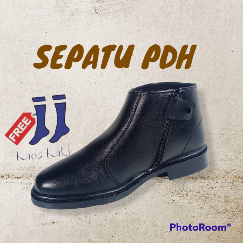 Jual PDH R Sepatu PDH Dinas Kerja Pria Sepatu Boot Dinas | Shopee Indonesia