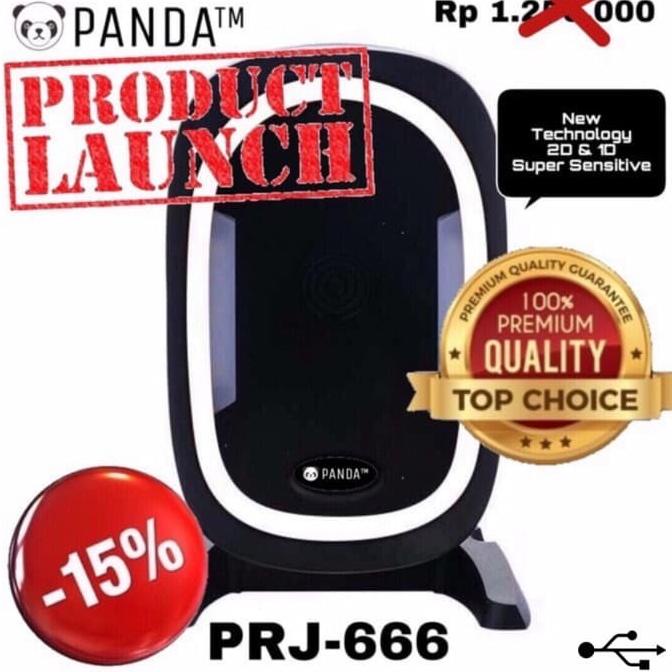 Jual 2D PANDA PRJ-666 EFAKTUR OMNI BARCODE SCANNER (QR CODE/PDF417/EFAKTUR) | Shopee Indonesia
