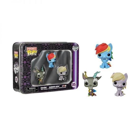 Jual Funko My Little Pony 3-Pack Tin - Rainbow Dash, Derpy & Discord ...