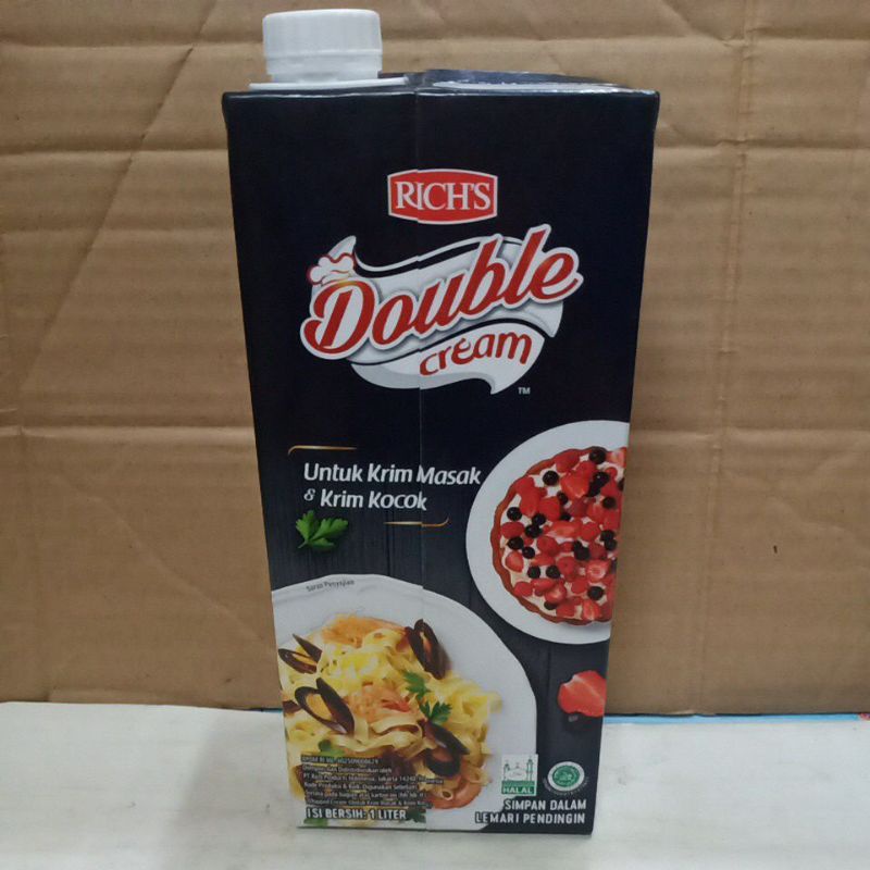 Jual Rich's Double Cream / Cooking Whipping Cream 1 L | Shopee Indonesia
