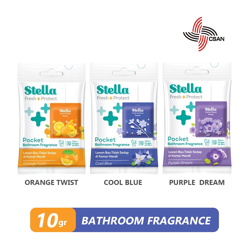 Jual Stella Pocket Bathroom Fragrance 10gr, Pewangi Kamar Mandi ...