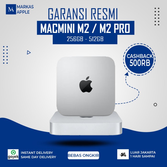 Jual MacMini 2023 M2 | M2 Pro 8GB 256GB 16GB 512GB 10 Core CPU 16 Core GPU | Shopee Indonesia