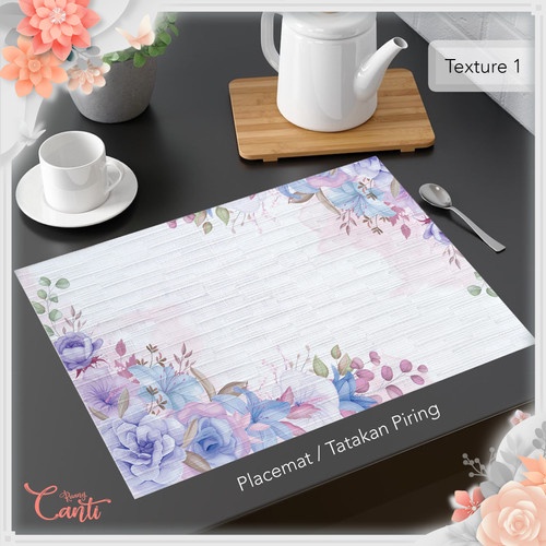 Jual WDPrint CETAK TABLE MAT (ALAS PIRING) PALING MURAH BEST SELLER ...