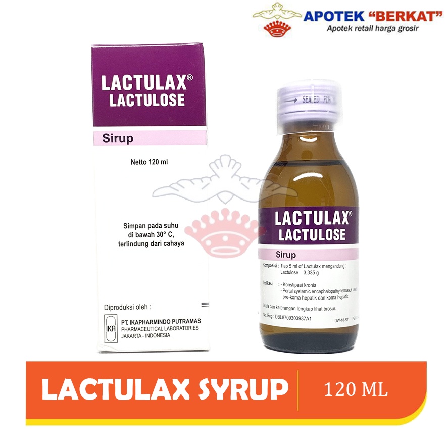 Jual LACTULAX LACTULOSE SYRUP (isi 60ml, 120ml & 200ml) | Shopee Indonesia