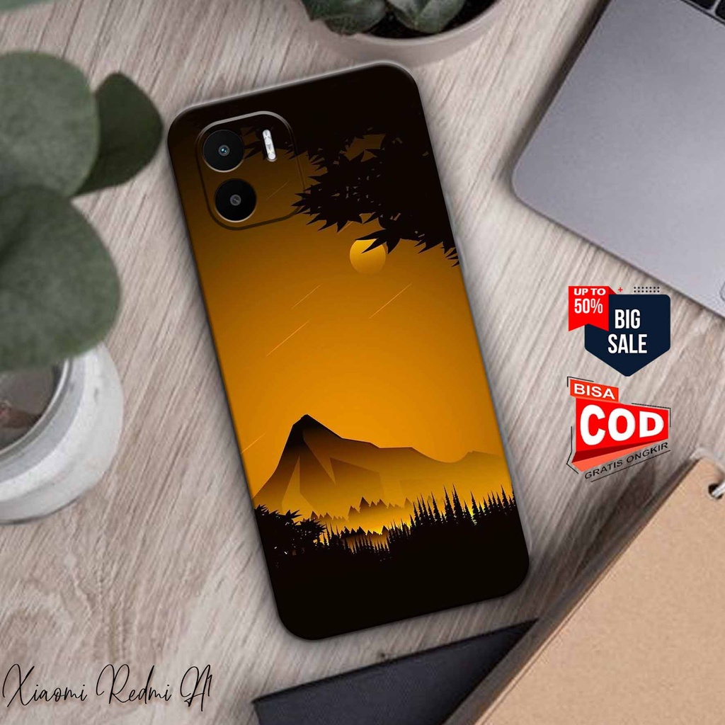 Jual MAKMUR - Case Motif [Siluet Senja] Casing Hp Xiaomi Redmi A1 ...