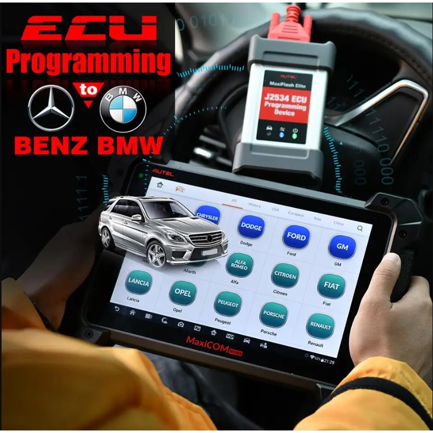 Jual Scanner Mobil Universal MaxiSYS Pro MS908P Diagnostic System with ...