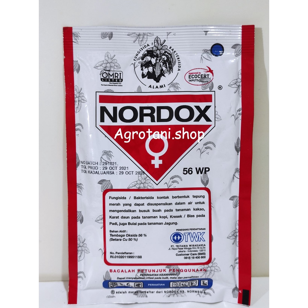 Jual NORDOX 56 WP 100 GRAM FUNGISIDA & BAKTERISIDA | Shopee Indonesia