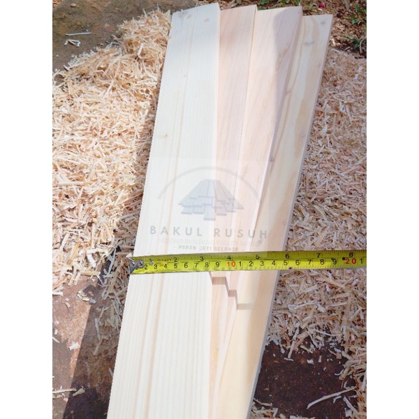 Jual Papan kayu jati belanda eks palet jati Londo halus ampelas 8x60 cm ...