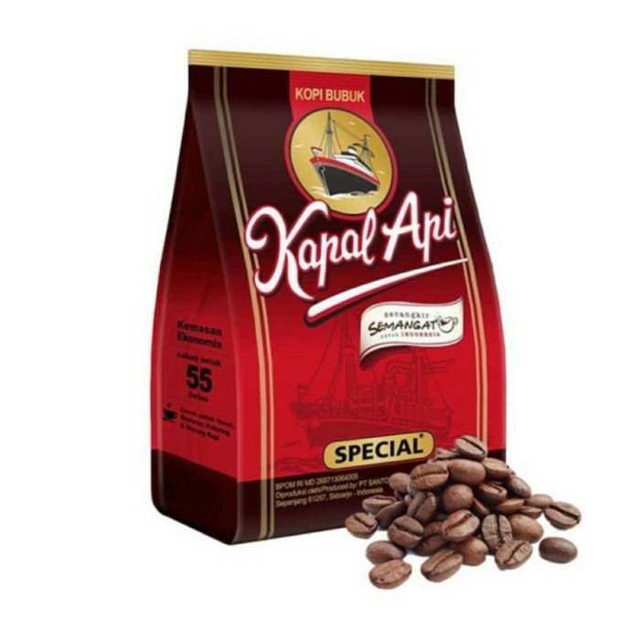 Jual Kapal Api Special Warna Merah Pouch 350 gram | Kopi Kapal Api 350g ...