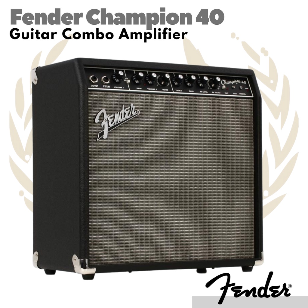 Jual Fender Champion 40 Guitar Combo Amplifier | Ampli Spiker Gitar ...