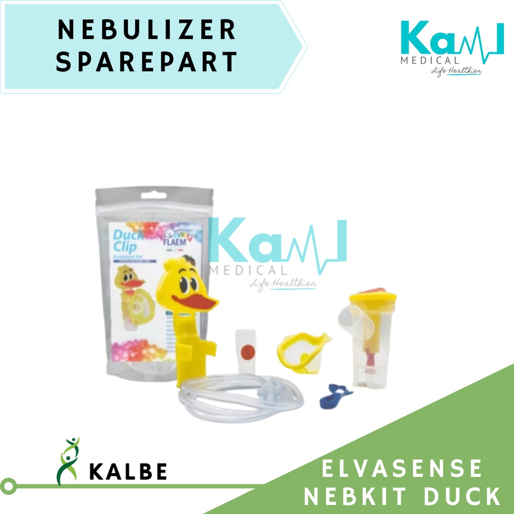 Jual Elavasense Parts Nebulizer Kit Duck Dual Speed / Tempat Obat Nebu ...