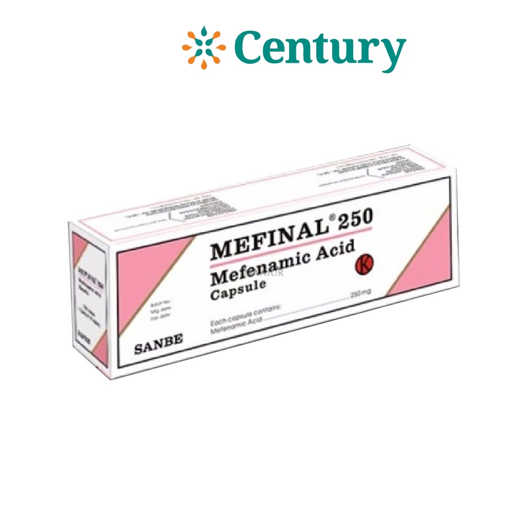 Jual MEFINAL 250 MG 1 STRIP ISI 10 KAPSUL/ASAM MEFENAMAT/PEREDA NYERI ...