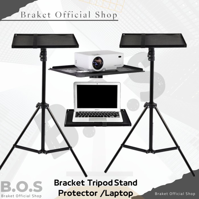 Jual Layar Standing Tray Proyektor ,Tray Laptop /Tripod Projector ...