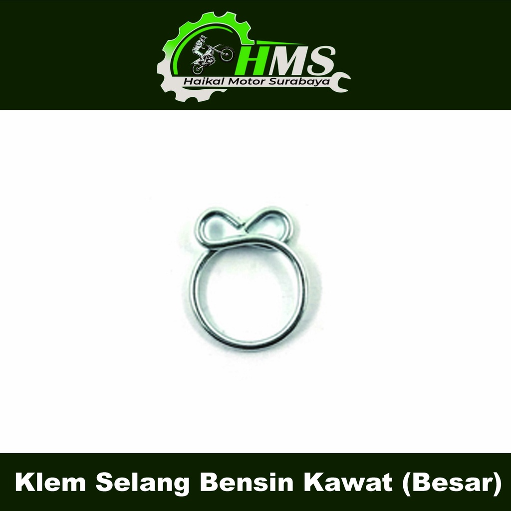 Jual KLEM SELANG BENSIN KAWAT (Besar) - Klem Selang Bensin Universal ...