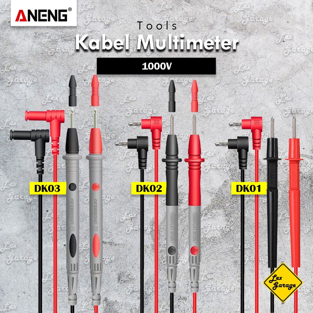 Jual Kabel Multitester Multimeter Avometer Digital Probe ANENG 10A 20A ...