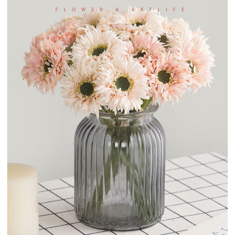 Jual (3 Bunga) Daisy Korean Style Artificial Premium | Shopee Indonesia