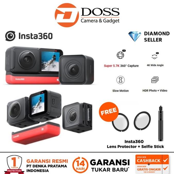 Jual Insta360 One R Twin Edition / Insta 360 One R Twin | Shopee Indonesia