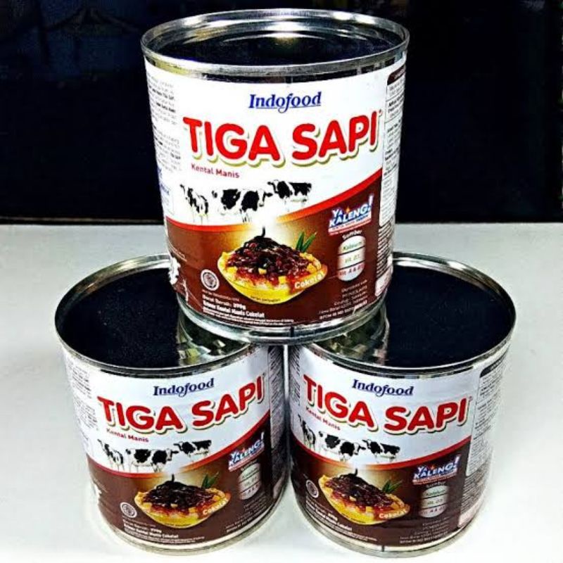 Jual Susu Kental Manis Coklat cap Tiga Sapi | Shopee Indonesia