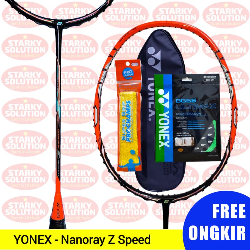 Jual Raket YONEX NANORAY Z SPEED Bulutangkis Badminton Original ...