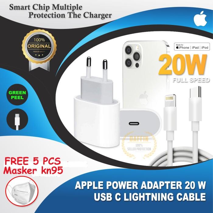 Jual Adaptor Usb C Lightning Fast Charging Iphone 7 8 X Xr Xs 11 11 Pro ...