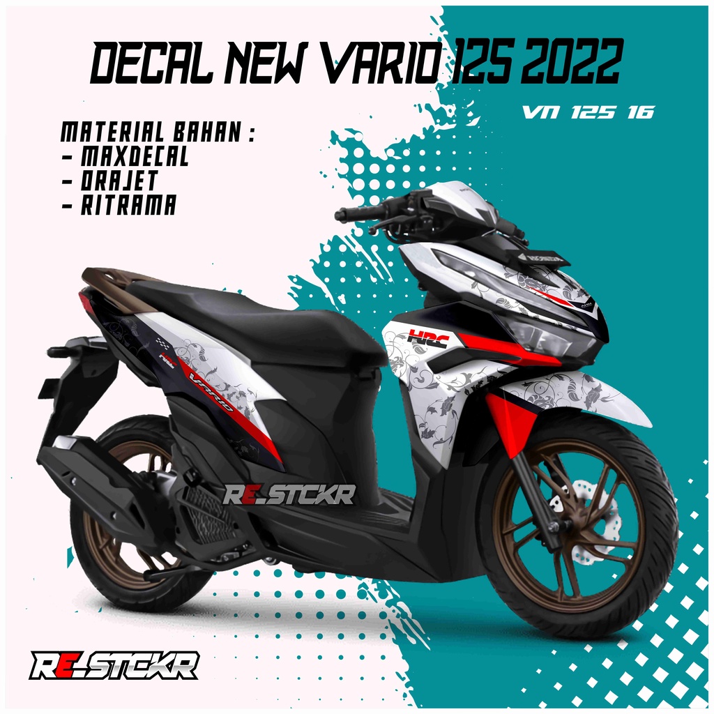 Jual Decal new vario 125 sticker new vario 125 2022 desain 16 vario 125 new | Shopee Indonesia