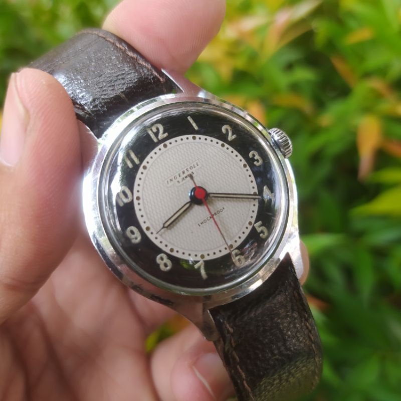 Jual jam tangan vintage jadul kuno tua manual ingersoll | Shopee Indonesia