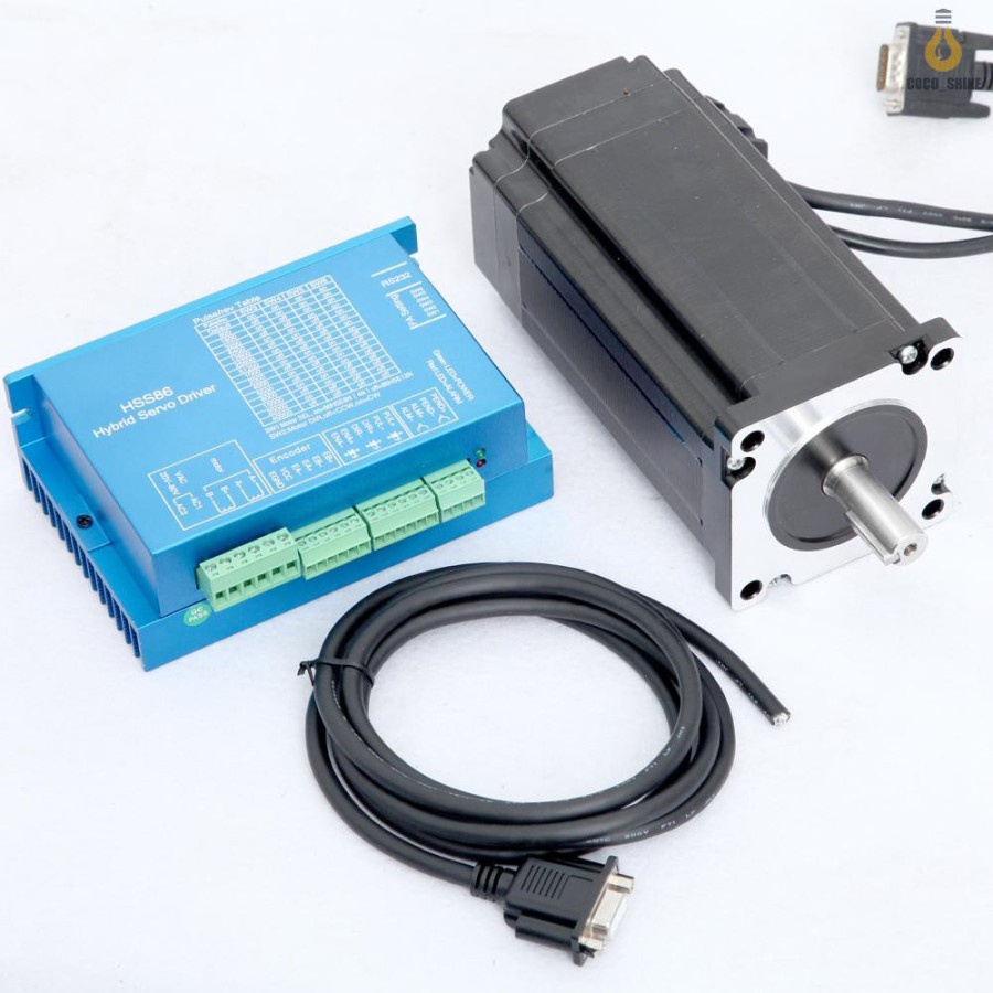 Jual Nema 34 86HBM156 12NM Closed-loop Stepper Motor Servo Motor ...
