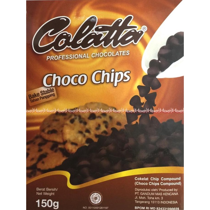 Jual Colatta Choco Chips Coklat Chip Compound Hiasan Coklat Tabur ...