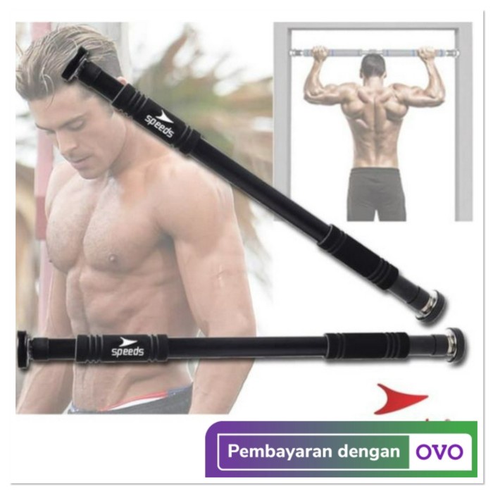 Jual Door chinning Bar For Pull Up bar /Iron Gym/fitness/Sixpack ORI ...