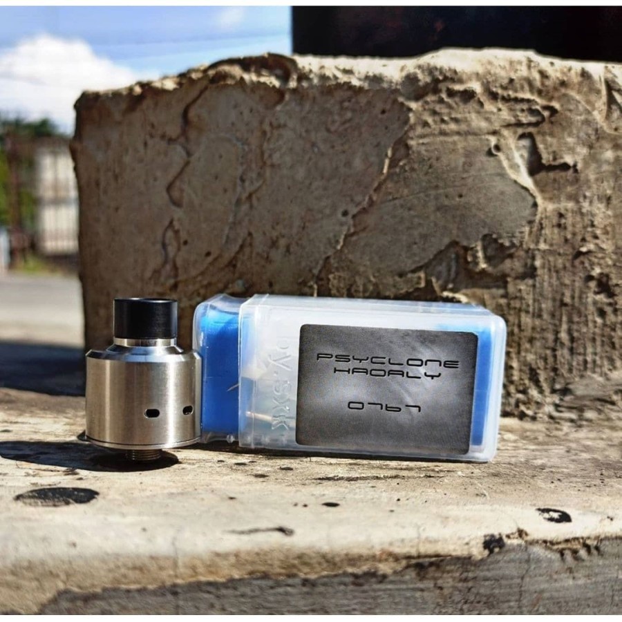 Jual RDA HADALY 22MM BY SXK ATOMIZER NEW PSYCLONE HADALY RDA 22MM ...